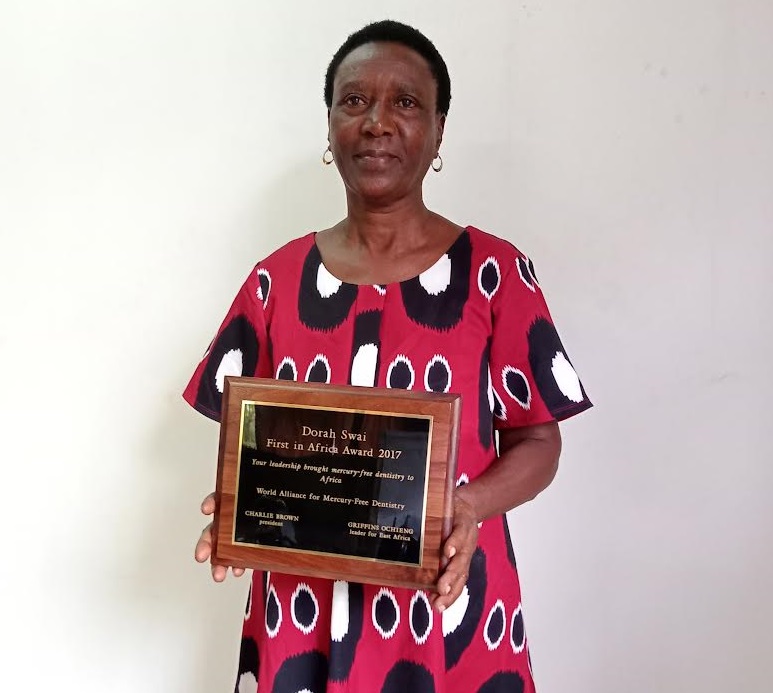 Dorah Swai wins “First in Africa” Award | World Alliance for Mercury ...